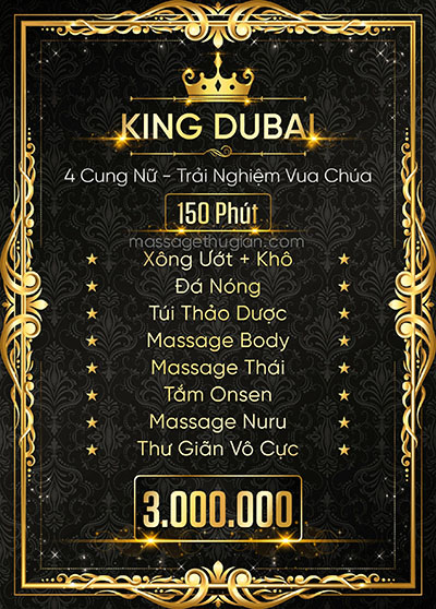 Massage Dubai Luxury - Massage thư giãn giúp bạn thăng hoa